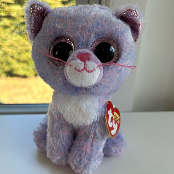 Ty | Toys | Nwt 6 Inch Cassidy The Cat Ty Beanie Boo | Poshmark